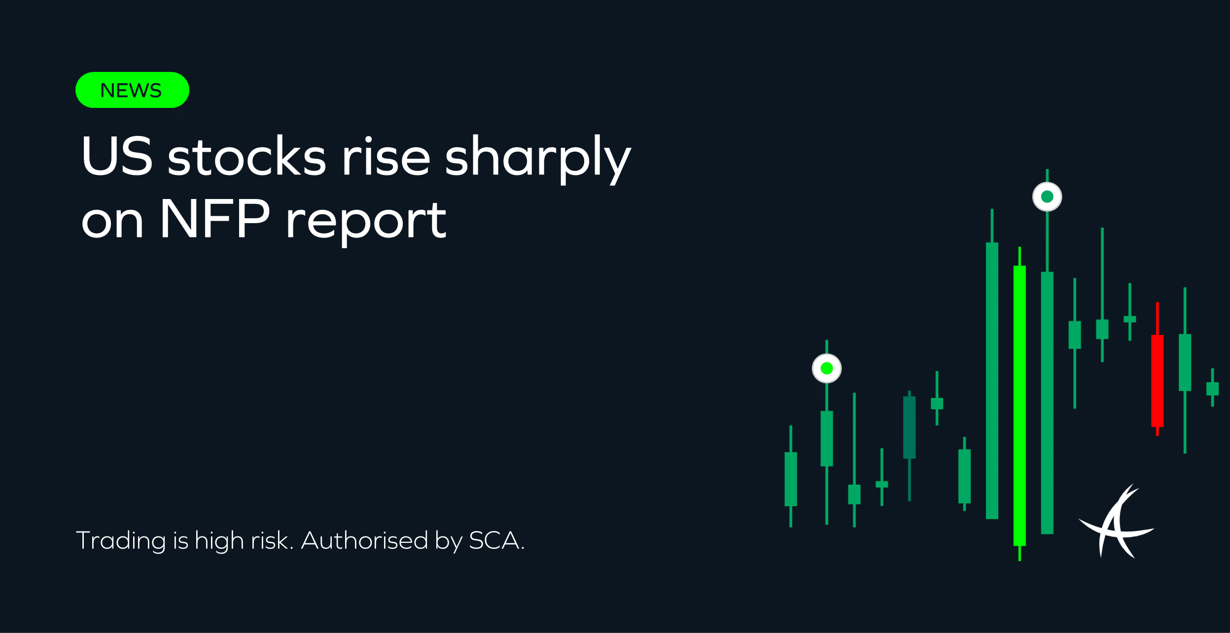 US stocks rise sharply on NFP report - ADSS